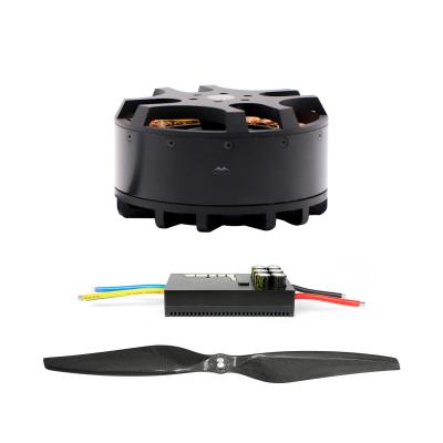 China 12070 Electric Motor DC Brushless For Multirotor Drone With 36 Inch Propeller And 150A ESC for sale
