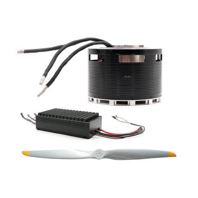 China 220KG Drone Propulsion System 240150 BLDC Motor 400V 160A Motor Controller Propeller for sale