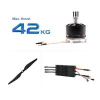 China 12090 BLDC Motor 42KG Thrust 9KW for Heavy Lift Drones for sale