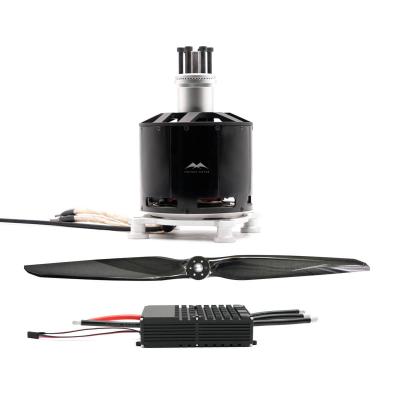 China 120mm 61KG Thrust BLDC Motor for Heavy Lift Drones 24S 200A ESC for sale