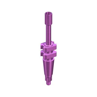China Iti Straumann Blx® Rb/Wb Impression Post Open Tray Transfer , Long , Guide Screw , L 24mm, titanium GR5 ELI for sale