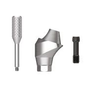 China Osstem® Multi Angled Abutment Hiossen Regular / Mini MUA Angled Abutment D: 4.8 Titanium GR5 ELI for sale