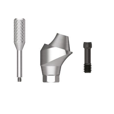 China Osstem® Multi Angled Abutment Hiossen Regular / Mini MUA Angled Abutment D: 4.8 Titanium GR5 ELI for sale