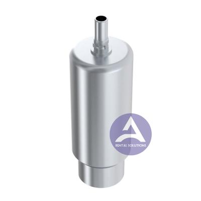 China Camlog® 3.3 3.8 4.3 5.0 6.0 Dental Implant Internal Titanium Premill Blank Abutment 10mm Engaging for sale