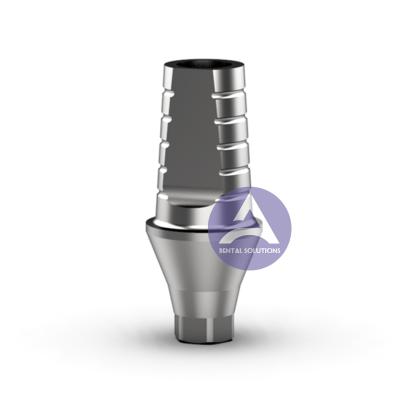 China MIS Seven® Titanium Straight Cemented Abutment Compatible  NP 3.5mm/ RP 4.5mm for sale