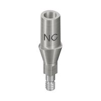 China ITI Straumann Bone Level® Titanium Straight Anatomic Abutment Compatible  NC 3.3mm, GH 2mm/3.5mm for sale
