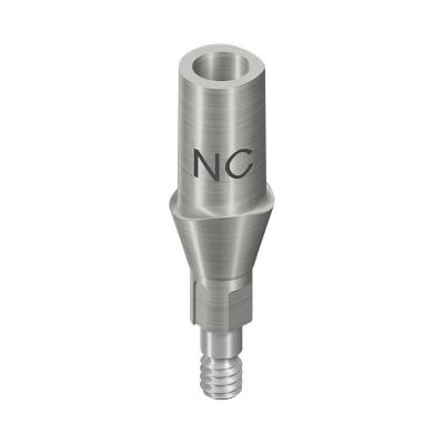 China ITI Straumann Bone Level® Titanium Straight Anatomic Abutment Compatible  NC 3.3mm, GH 2mm/3.5mm for sale