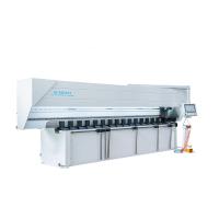 China Hydraulic Vertical V Grooving Machine 1250mm 4000mm for Stainless Steel Cutting for sale