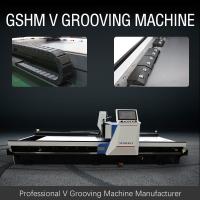 China Touch Screen High Speed V Grooving Machine For Kitchen Cabinet Stainless Steel Processing for sale