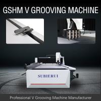 China 220V High-Speed V-Grooving Machine For Metal Curtain Wall Decoration for sale