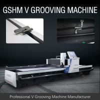 China Home Decoration V Slotting Machine 1225 Metal Sheet Grooving Machine 1250mm Width 2500mm Length for sale