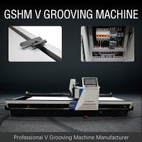 China Home Decoration V Slotting Machine 1225 Metal Sheet Grooving Machine 1250mm Width 2500mm Length for sale