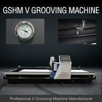 China 220V High-Speed V-Grooving Machine For Metal Curtain Wall Decoration for sale