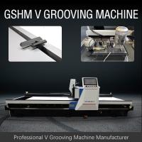 China CNC V Grooving Machine With Hydraulic Foot Drive For Door - Model 1225 for sale