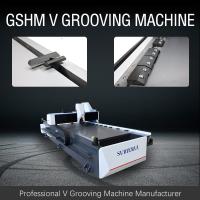 China Signage CNC V Cutting Machine Hydraulic Automatic V Grooving Machine 1240 for sale