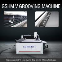 China Air cooling High Speed Cnc V Grooving Machine For Signage & Stainless Steel Processing for sale
