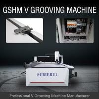 China Signage CNC V Cutting Machine Hydraulic Automatic V Grooving Machine 1240 for sale