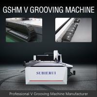 China 1560 Hydraulic High Speed V Grooving Machine 1500mm Width 6000mm Length for Metal for sale