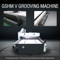 China Vertical CNC V Grooving Machine 1560 for Stainless Steel Decoration 1250mm Width for sale