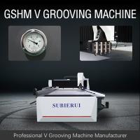 China Hydraulic V Groove Machine For Metal Kitchen Cabinet Making Machine for sale