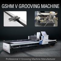 China Gantry High Speed V Grooving Machine 1250mm Width 4000mm Length Metal Furniture Making for sale