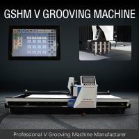 China Hydraulic V Groove Machine For Metal Kitchen Cabinet Making Machine for sale