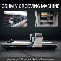 China 1500mm V Groove Cutter Machine for Home Decoration Sheet Metal Grooving 4000mm Length for sale