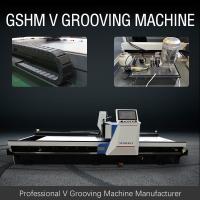 China 4000mm CNC V Grooving Machine for Sheet Metal Stainless Steel 5mm Thickness for sale