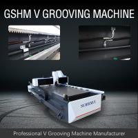 China CNC V Grooving Machine 1250mm 4000mm for Metal Signage Fabrication CE Certified for sale