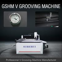China 1532 Automatic V Grooving Machine 1500mm Width 3200mm Length for Shower Room Parts for sale