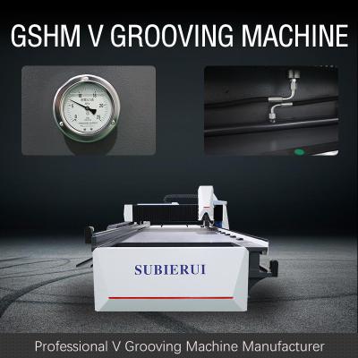 China 1532 Automatic V Grooving Machine 1500mm Width 3200mm Length for Shower Room Parts for sale