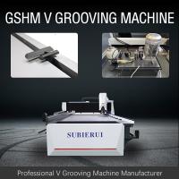 China Hydraulic V Groove Cutting Machine 1225 Stainless Steel Auto V Grooving 1250mm Width for sale