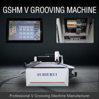 China CNC V Grooving Machine 1250mm 4000mm for Metal Signage Fabrication CE Certified for sale