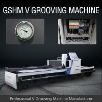 China Metal Curtain Wall CNC V Cutting Machine Signage Sheet Metal Grooving Machine 1532 1500mm 3200mm for sale