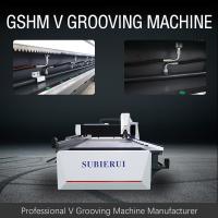 China CNC V Grooving Machine With Hydraulic Foot Drive For Door - Model 1225 for sale