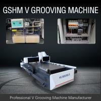 China 1240 Hydraulic High Speed V Grooving Machine 1250mm x 4000mm for Stainless Steel Decoration for sale