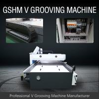 China Hydraulic CNC V Grooving Machine For Stainless Steel In Elevator Industry for sale