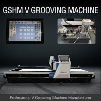 China 1240 Hydraulic High Speed V Grooving Machine 1250mm x 4000mm for Stainless Steel Decoration for sale