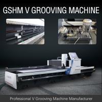 China 1540 Hydraulic CNC V Grooving Machine for Stainless Steel Kitchen Cabinets 1250mm Width 5mm Thickness for sale