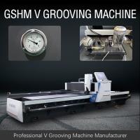 China CNC V Grooving Machine 1232 for Sheet Metal Curtain Wall Signage 1250mm Width for sale