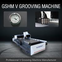 China CNC V Grooving Machine 1232 for Sheet Metal Curtain Wall Signage 1250mm Width for sale