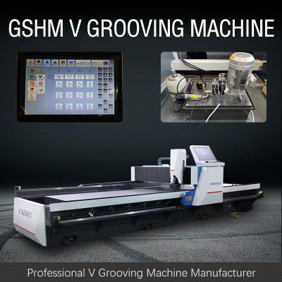 China High Speed CNC V Grooving Machine Hydraulic 1250mm Width 2500mm Length for Sheet Metal for sale