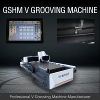 China 1240 Hydraulic High Speed V Grooving Machine 1250mm Width 4000mm Length for Stainless Steel Ornament Production for sale