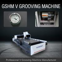 China 1225 Automatic V Grooving Machine For Cupboard Stainless Steel Processing for sale