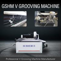 China 1240 Hydraulic High Speed V Grooving Machine 1250mm Width 4000mm Length for Stainless Steel Ornament Production for sale