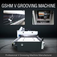 China High Speed CNC V Grooving Machine Hydraulic 1250mm Width 2500mm Length for Sheet Metal for sale