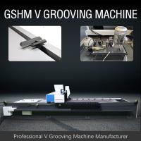 China Hydraulic V Groove Cutting Machine 1225 Stainless Steel Auto V Grooving 1250mm Width for sale