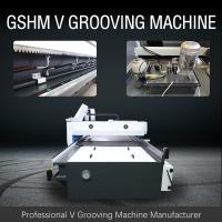 China Hydraulic V Groove Cutting Machine 1225 Stainless Steel Auto V Grooving 1250mm Width for sale