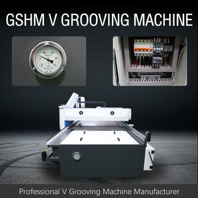 China 4000mm CNC V Grooving Machine for Sheet Metal Stainless Steel 5mm Thickness for sale