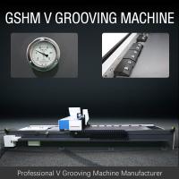 China Gantry High Speed V Grooving Machine 1250mm Width 4000mm Length Metal Furniture Making for sale
